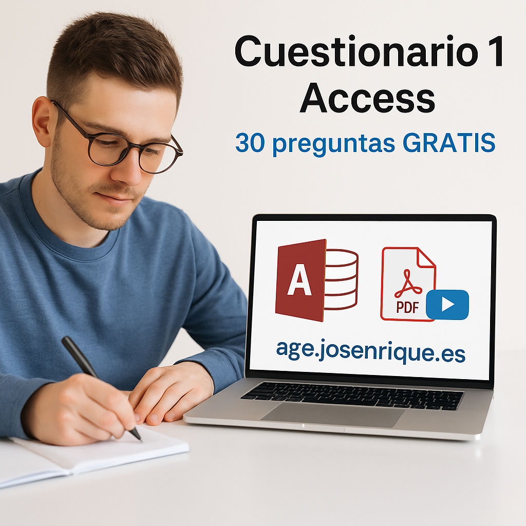 Test ACCESS con respuestas - Oposición Auxiliar y Administrativo